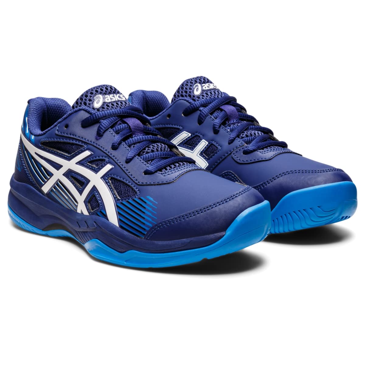 ASICS Boy's Gel-Game 8 GS (Little Kid/Big Kid) French Blue/Pure Silver 3 Little Kid M