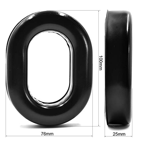 H10-60 H10-20 Ear Pads - defean Replacement Gel Ear Cushion Pads Earpad Compatible with David Clark H10-60 H10-20 H10-13.4 H10-76 H10-30 H10-13S Series Rugged Faro ASA Avcomm Headset