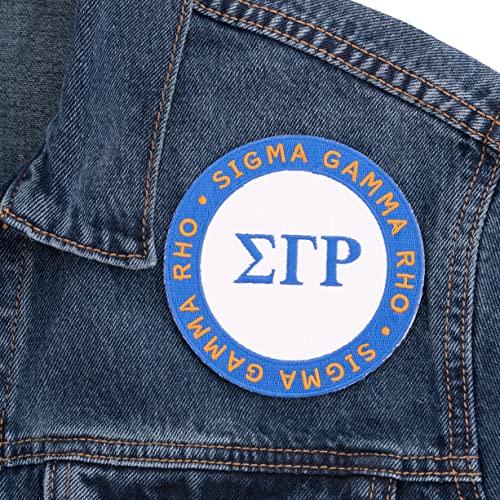 Desert Cactus Sigma Gamma Rho Sorority Patch Embroidered Appliqué Patch Sew or Iron On Blazer Jacket Bag (Design 6)