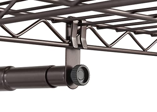 TRINITY Expandable Closet Organizer, Dark Bronze