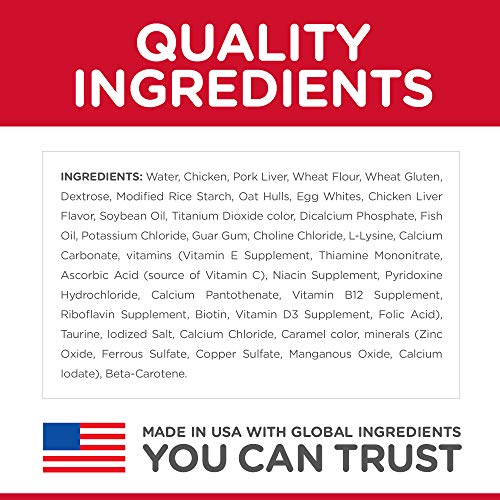 Hill's Science Diet Canned Wet Cat Food, Adult, Tender Chunks & Gravy Recipes, 5.5 oz. Cans, 24-Pack