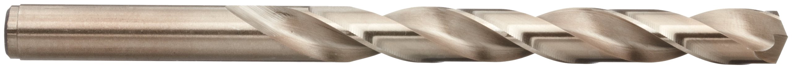 Precision Twist R10CO Cobalt Steel Jobber Drill Bit, Bronze Oxide Finish, Round Shank, Spiral Flute, 135 Degree Point Angle, 3/8" (Pack of 6)