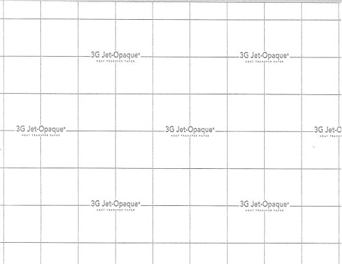 INKJET TRANSFER PAPER FOR DARK FABRIC: NEENAH"3G JET OPAQUE" (11" x 17") 25Pk :)