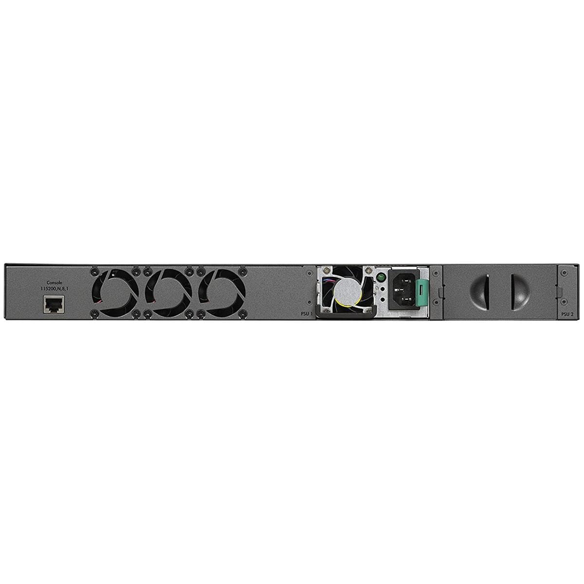 NETGEAR GSM4352PB-100NES 48-Port Fully Managed Switch M4300-52G-PoE+ 48x1G PoE+, 2x10GBASE-T, 2xSFP+, Stackable, 1000W PSU, ProSAFE Lifetime Protection