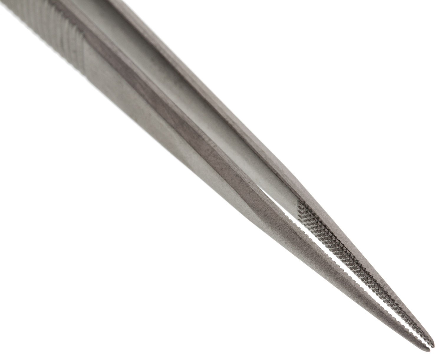 Original Dumont Diamond Tweezers, Stainless Steel Matte, Fine Point Locking | TWZ-101.72