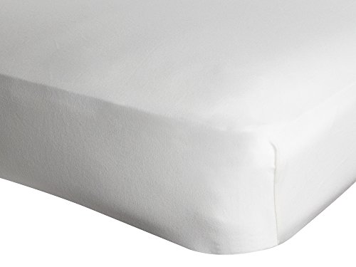 Premium Organic Baby Crib Sheet - 100% Turkish Cotton - Off-White Jersey Knit - Snug Fit, Ultra-Comfy, Clean and Safe Sheets - GOTS Certified - (Natural - Ecru Color)