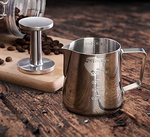 Ezebesta Dual-Sided Espresso Hand Tamper 51mm and 58mm Dual Ended Tamper Coffee Ground Press Barista Tool for Portafilter Machine