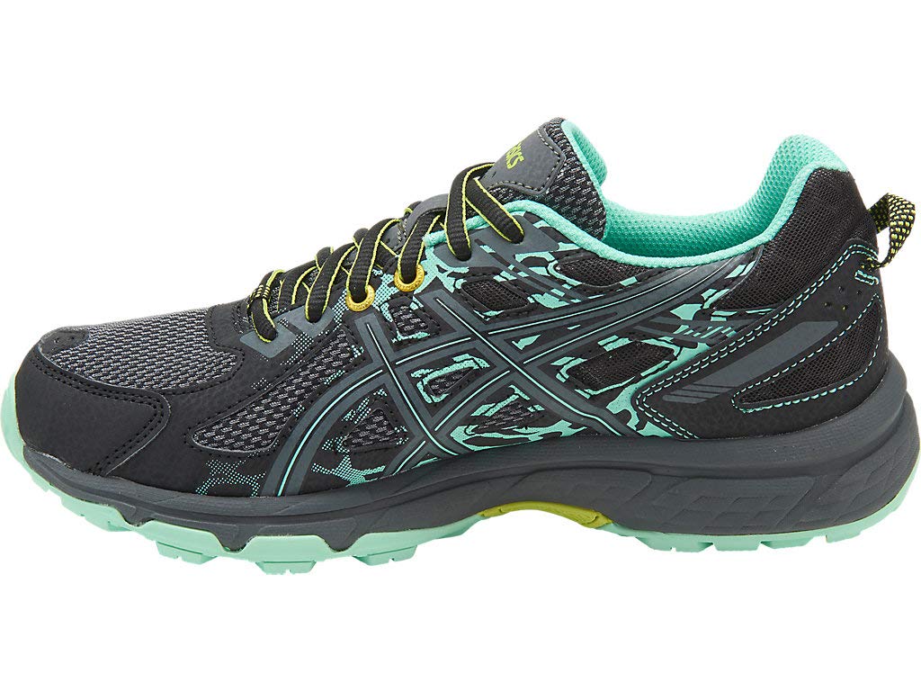 ASICS Women's Gel-Venture 6 MX Running Shoes, 9, Black/ICY Morning