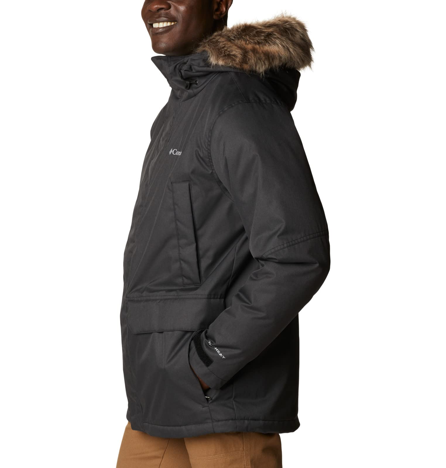 Columbia Men's Penns Creek II Parka, Black, Small