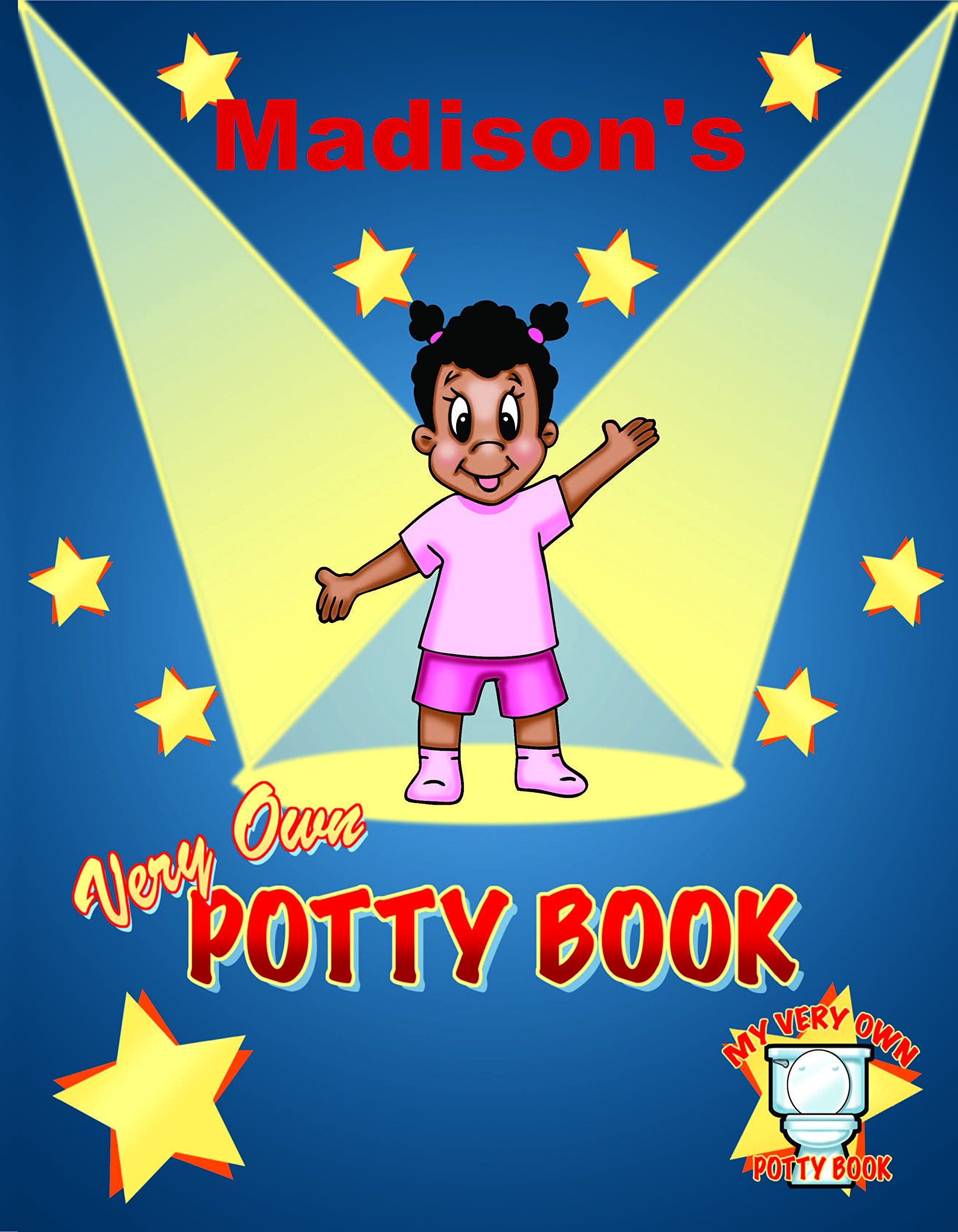 Personalized African American Potty Training Book | Personalized Children's Books | First Time Books