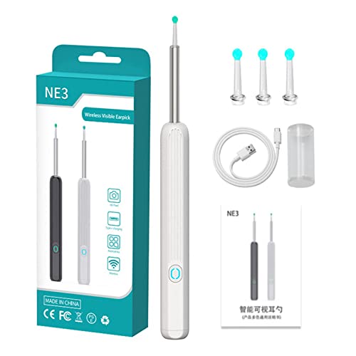 BBASILIYSD 2022 Camera Ears Cleaning Wi -fi Visible Wax Elimination Spoon USB 1080p Hd Visible Wax Wi Spoon Otoscope Elimination Load Fi
