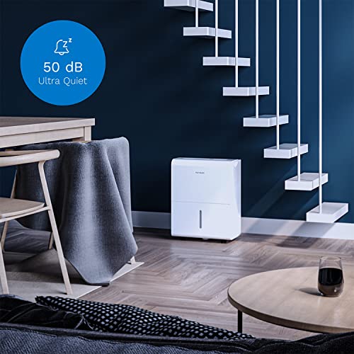 hOmeLabs 1,500 Sq. Ft Energy Star Dehumidifier for Medium to Large Rooms and Basements white