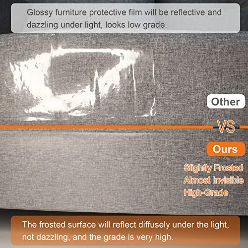 Furniture Protectors from Cats Couch Corner Protector for Anti Cats Scratch Protectors Deterrent for Furniture Tape XL - 8 Pack