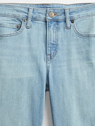 GAP Womens Classic Straight Fit Jeans, Light Berlin, 29 Regular US