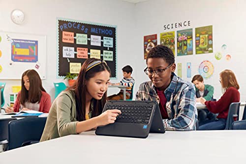 Dell Chromebook 11 3000 3100 11.6" Touchscreen Convertible 2 in 1 Chromebook - HD - 1366 x 768 - Intel Celeron N4020 Dual-core (2 Core) 1.10 GHz - 8 GB RAM - 32 GB Flash Memory - Black