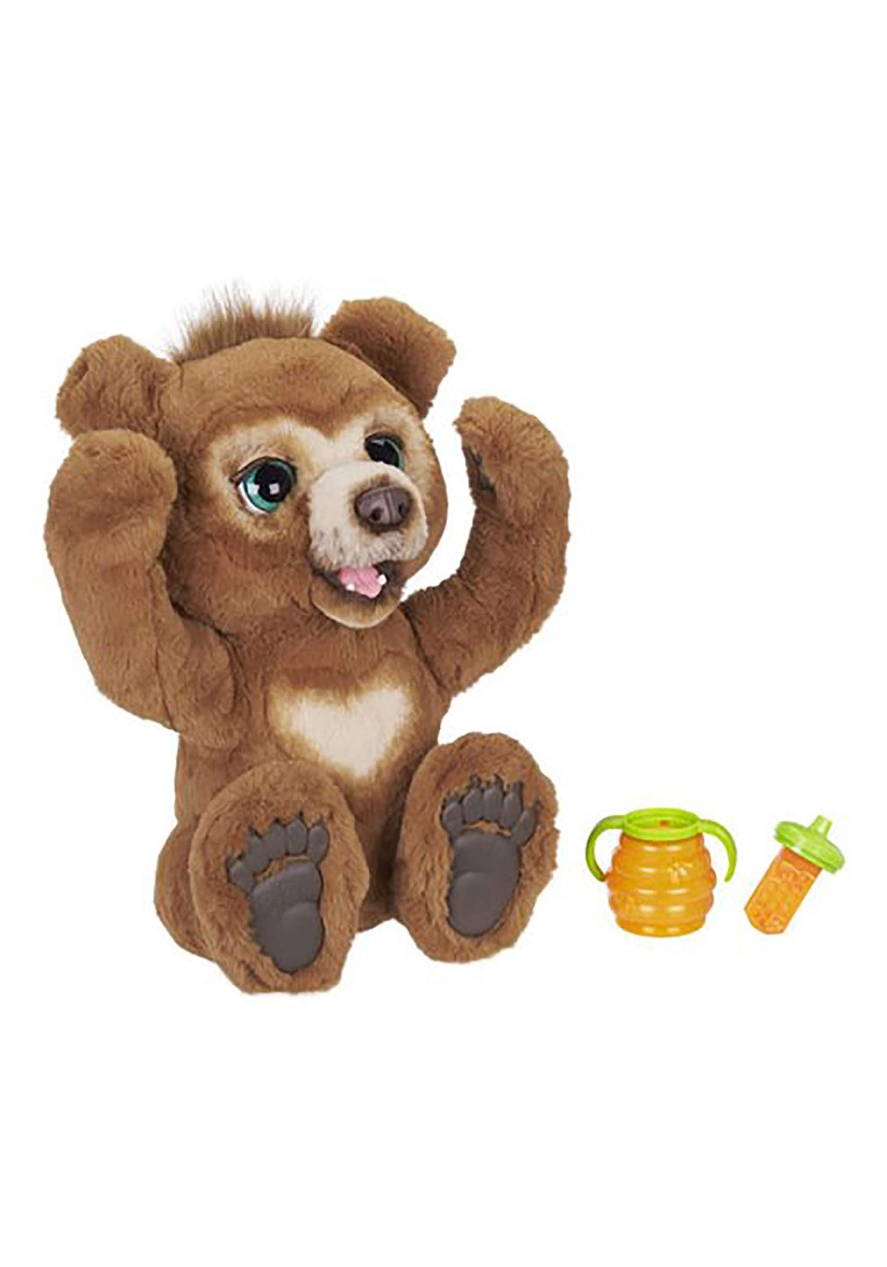 FurReal Cubby, The Curious Bear Interactive Plush Toy, Ages 4 & Up