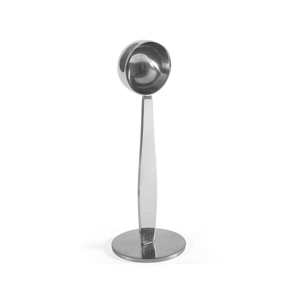 Coffee Scoops, 1 PC 15 ML (1 TPSP) Rose Gold 304 Stainless Steel Espresso Coffee Measuring Spoon 1 Tablespoon Measure Spoon with Pressed Bottom Fits Coffee Container for Ground Coffee Tea Salt