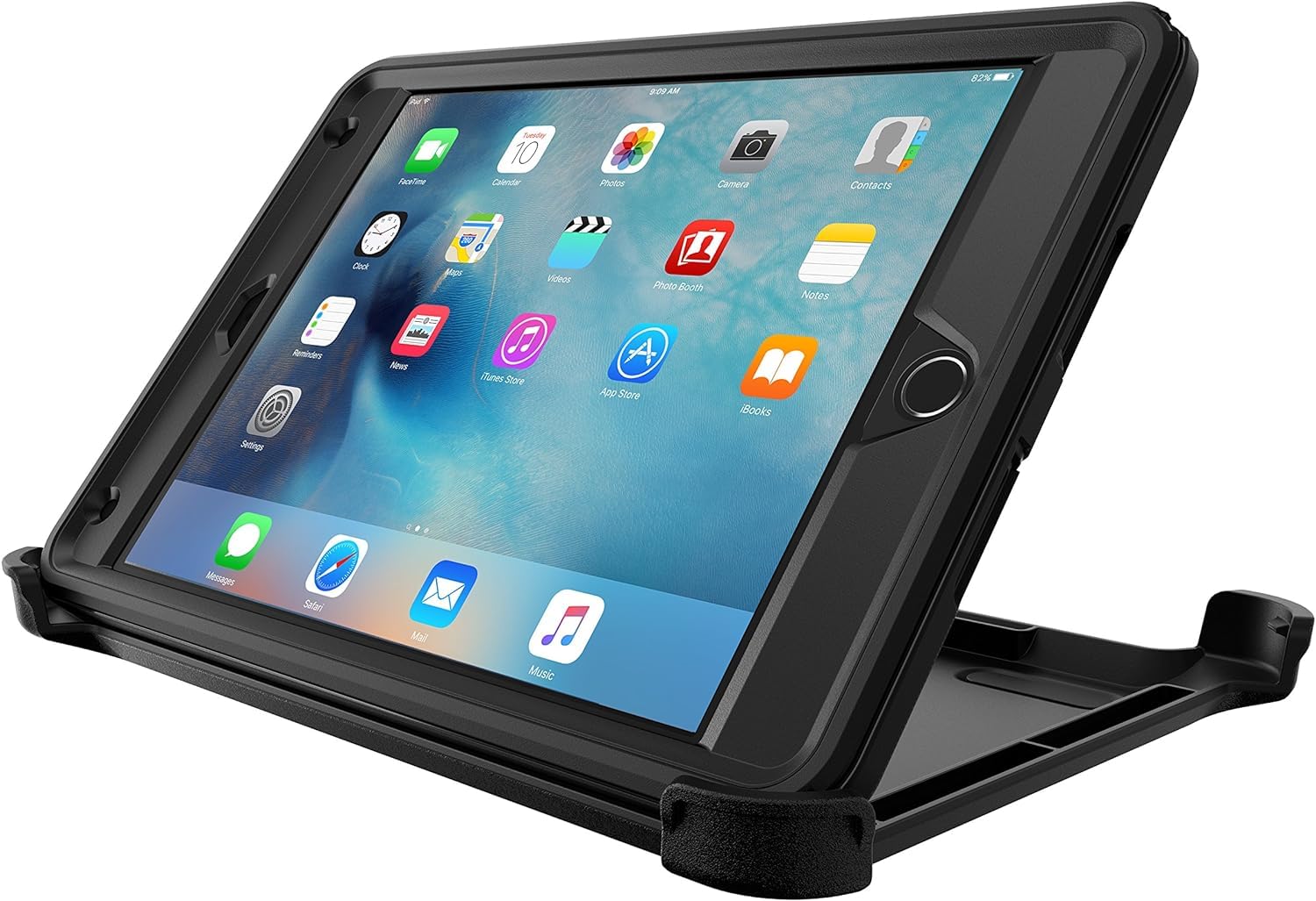 OtterBox Defender Series Case for iPad Mini 4 (ONLY) - Retail Packaging - Black