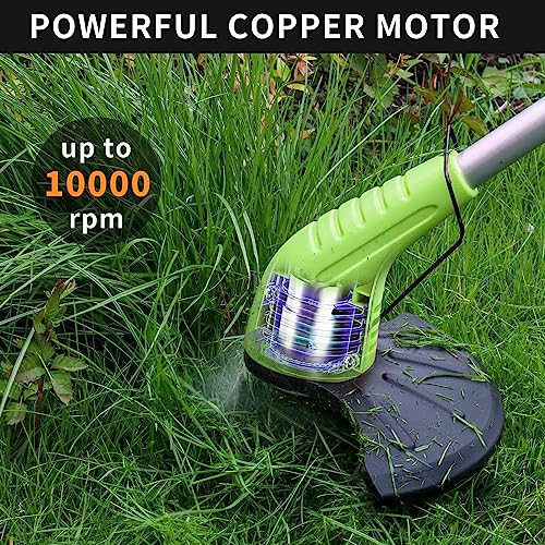GardenJoy Weed Wacker Blades Replace, 3PCS Metal Cutter Blades Replacement for 12V Cordless Grass Trimmer