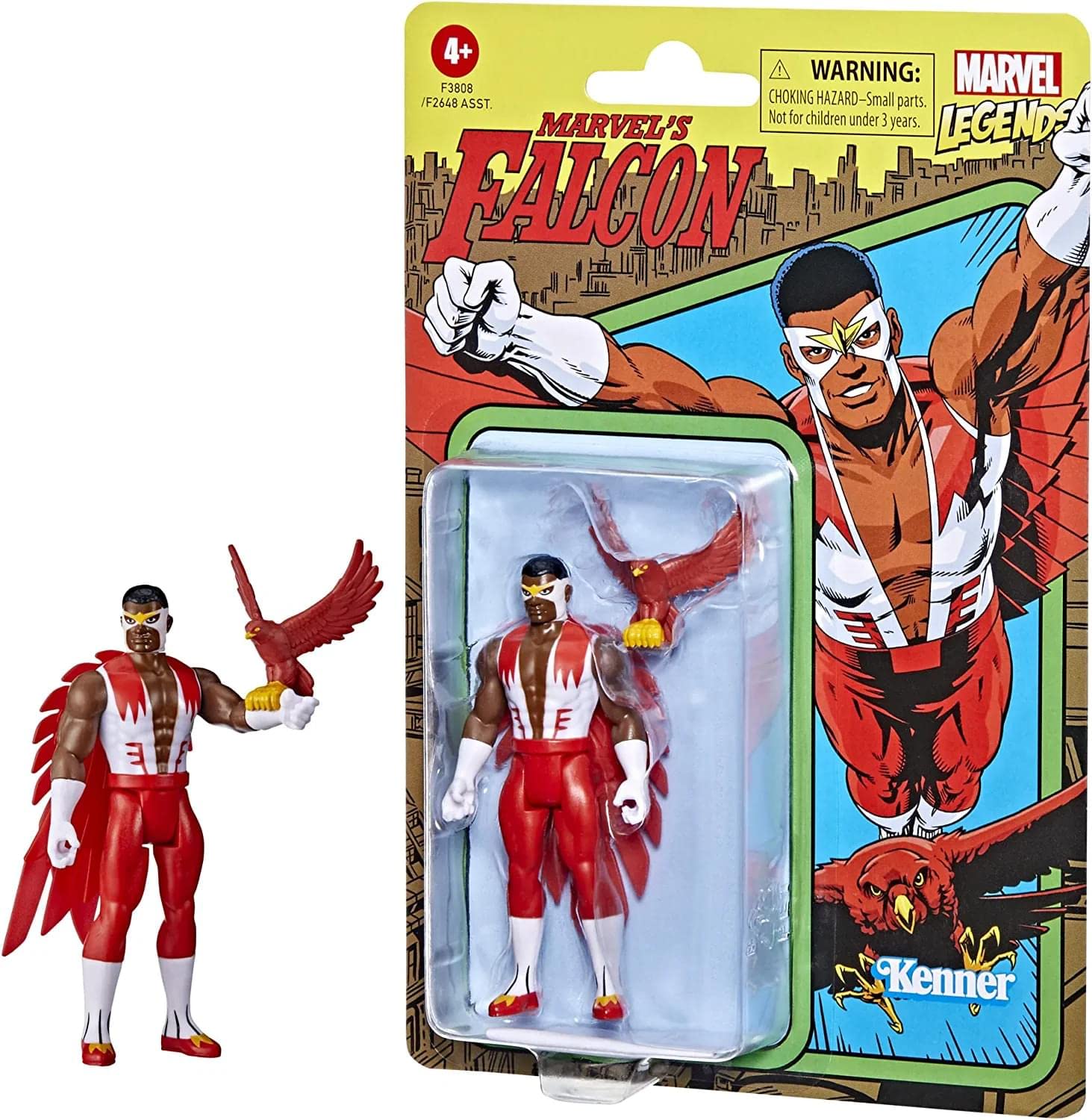 Marvel Legends Series 3.75-inch Retro 375 Collection Falcon Action Figure Toy