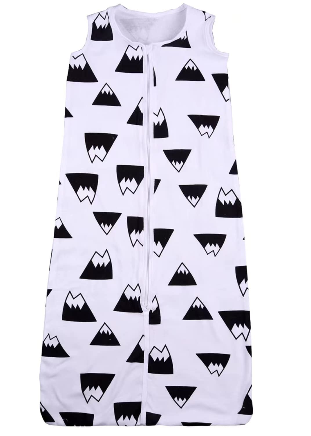 Dsarewor 100% Cotton Soft&Light Sleeveless Sleep Bag Wearable Blanket for Baby Boys and Girls 6-12 Months (color-33-3), (TJG0917)