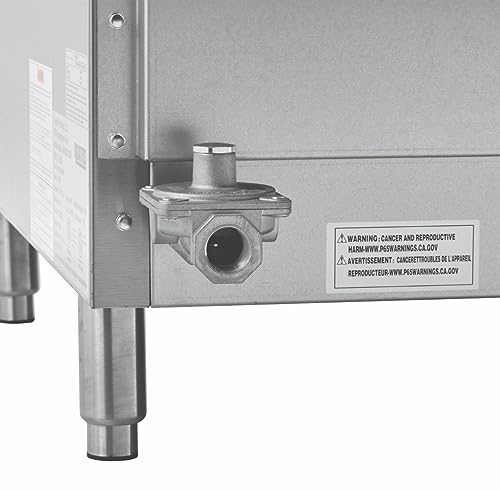Kratos 29Y-009 48" Commercial Restaurant Gas Countertop Griddle, Thermostatic Controls, 4 Burners, 120,000 BTU Output