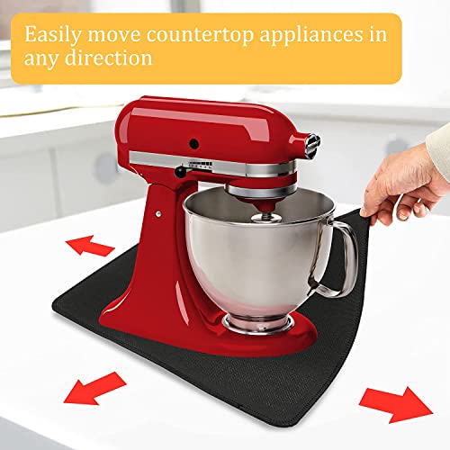 Heat Resistant Mat,Heat Resistant Mat for Air Fryer with Kitchen Appliance Sliders Function, Countertop Heat Protector Mats,Air Fryer Mat for COSORI Foodi Air Fryer, Coffee Maker, Blender 14" x 12"