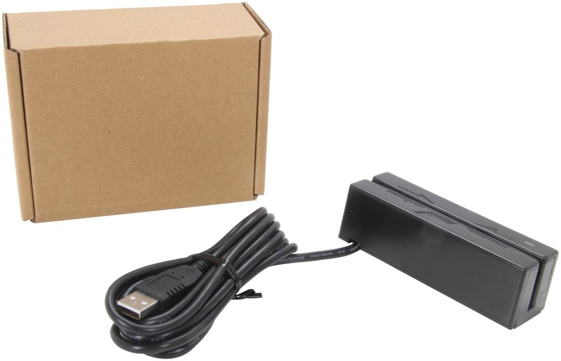 magtek 21040110 mini usb swipe rdr msr track 1/2 usb kybrd emulation/blk/6ft cab