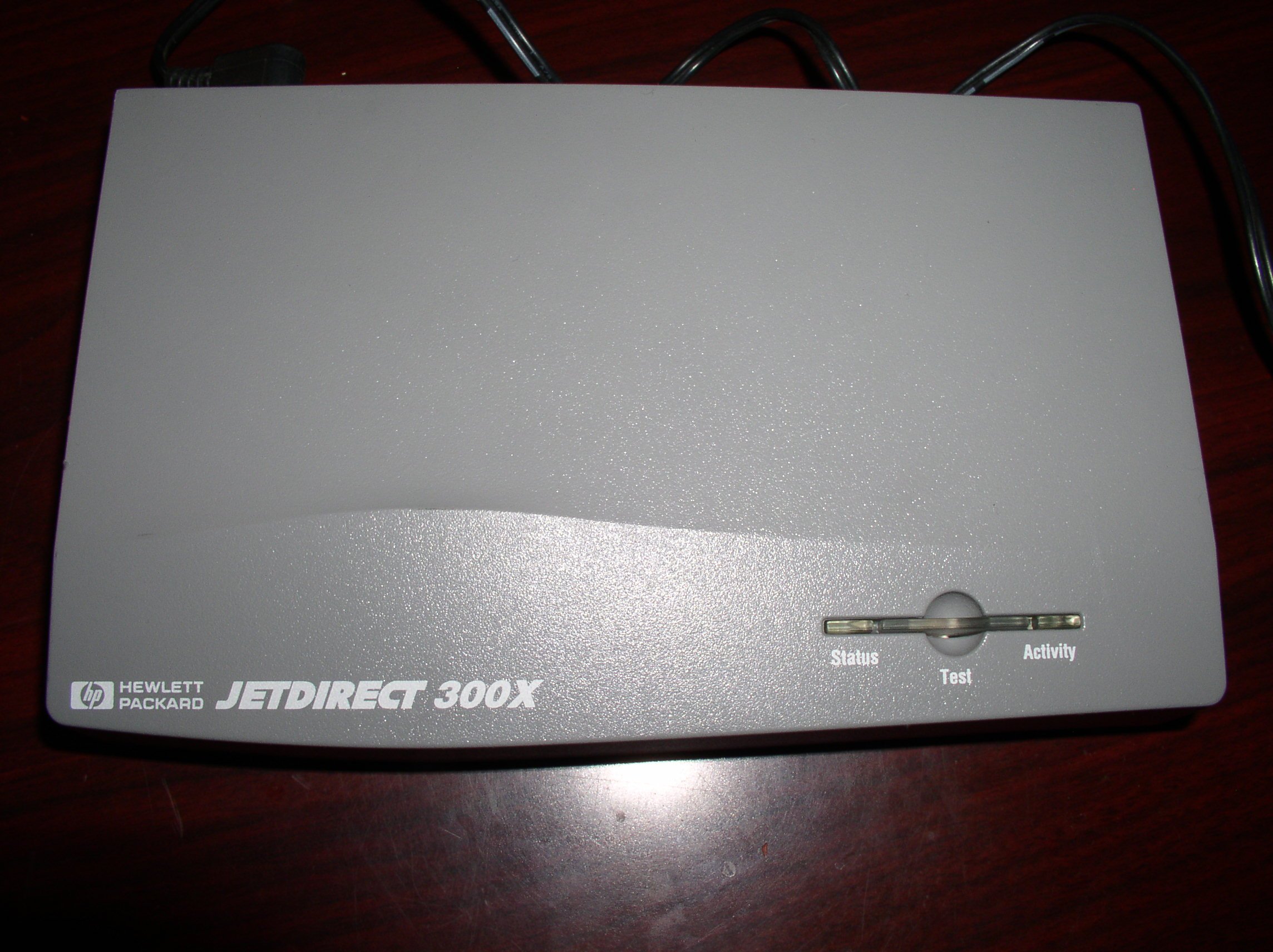 HP Jetdirect 300x J3263-60001 Exeranl Print Server W/Adapter