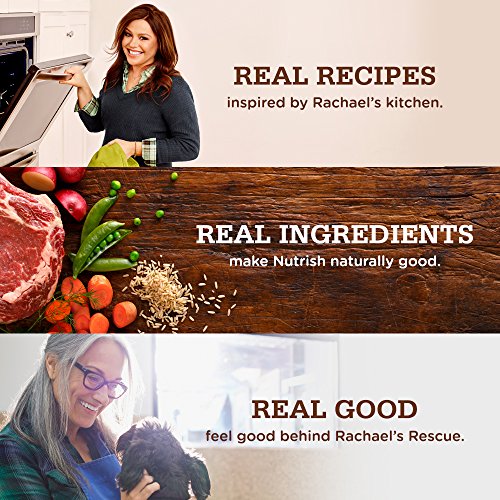 Rachael Ray Nutrish Premium Natural Wet Dog Food, Savory Favorites Variety Pack, 8 Ounce Tub (Pack of 6)