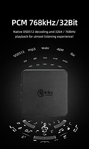 HiBy FD3 High Resolution Headphone Amp USB DAC Type-C Nearly Zero Noise Floor 3.5mm SE+2.5mm+4.4mm Balanced Headphone outputs