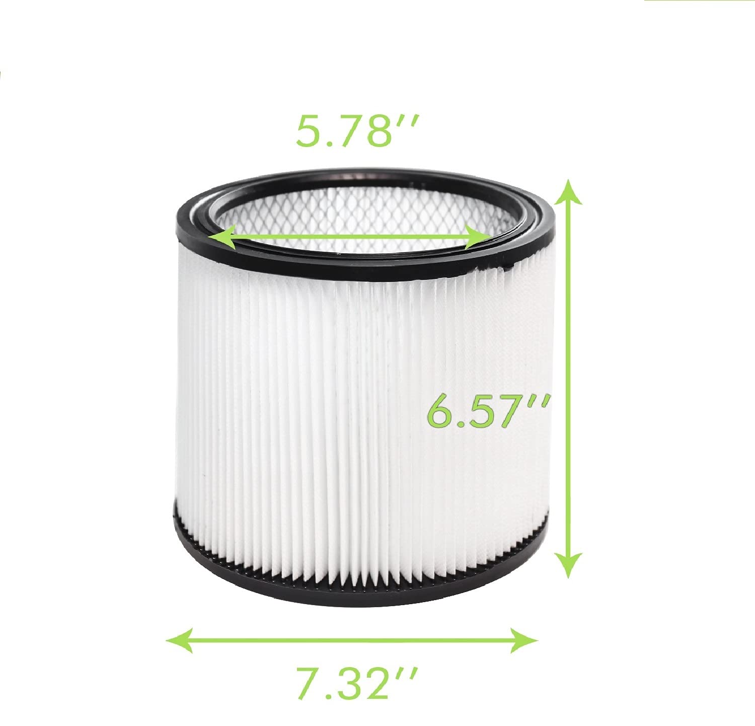 GIBTOOL Replacement Cartridge Filter Compatible with Shop-Vac 90304 90350 90333 Fits Most Wet/Dry Vacuum Cleaners 5 Gallon and Above