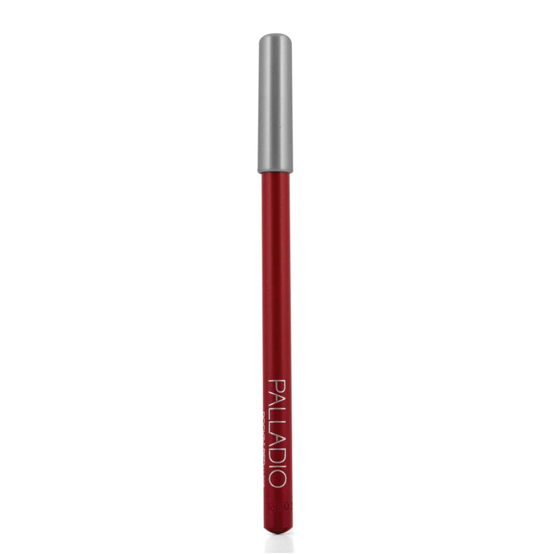 Palladio Lip Liner Pencil, Wooden, Firm yet Smooth, Contour and Line with Ease, Perfectly Outlined Lips, Comfortable, Hydrating, Moisturizing, Rich Pigmented Color, Long Lasting, Rockin Red