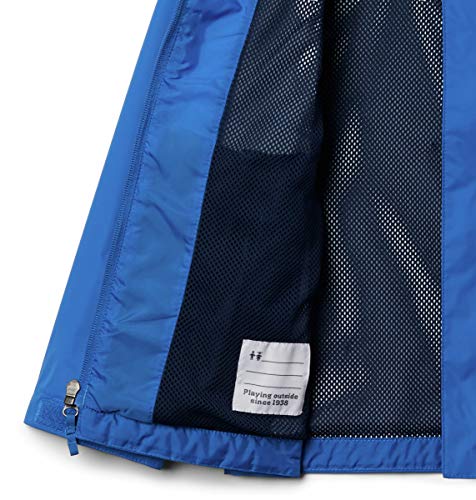 Columbia Youth Boys Watertight Jacket, Bright Indigo, Large
