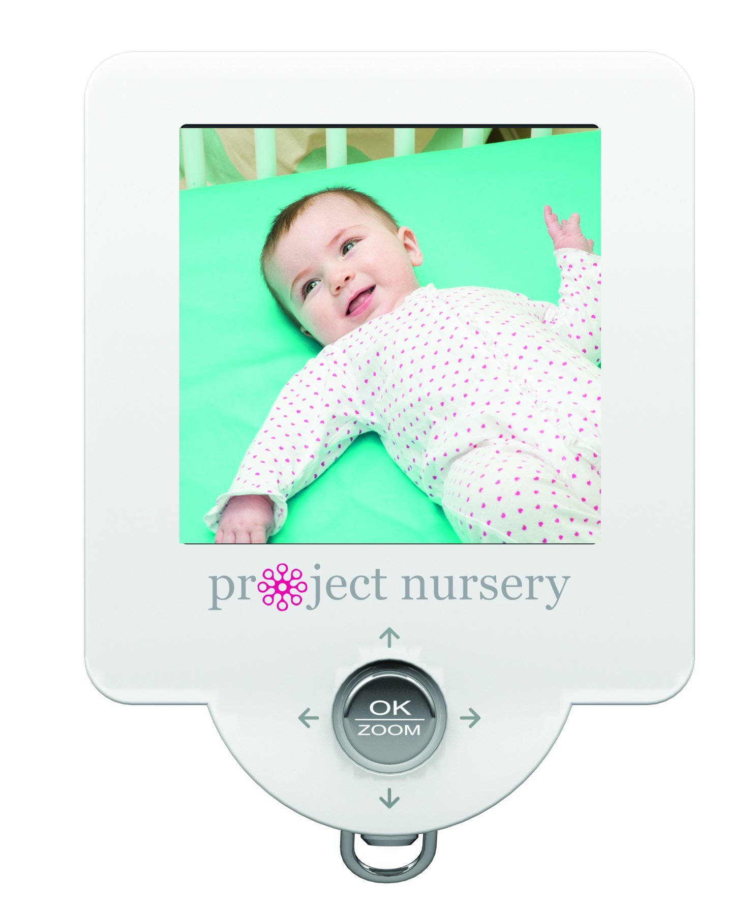 Project Nursery 5" High Definition Baby Monitor System with 1.5" Mini Monitor - White