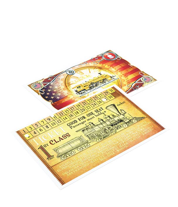 Gamegenic Ticket to Ride Official Art Sleeves | All-in-One Pack of 152 Card Sleeves | Card Game Holder | Designed for Use with The Ticket to Ride Board Game | Made by Gamegenic
