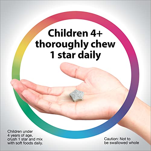 Rainbow Light Multivitamin for Kids, Vitamin C, Zinc, & B Complex, Support for Growing Minds & Bodies, Gluten Free, Vegetarian, Fruit Punch, 90 Tablets