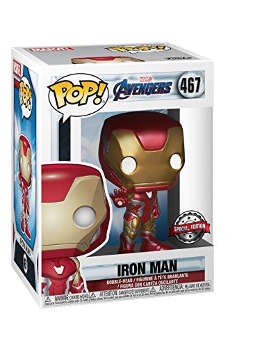 Funko Pop! Marvel Avengers: Endgame Iron Man Exclusive Vinyl Bobble-Head Figure