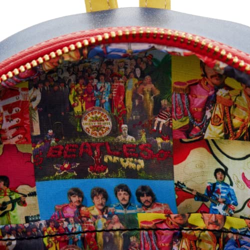 Loungefly The Beatles SGT Peppers Womens Double Strap Shoulder Bag Purse