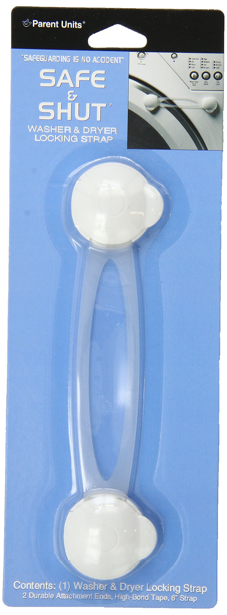 Parent Units Safe and Shut Washer and Dryer Locking Strap