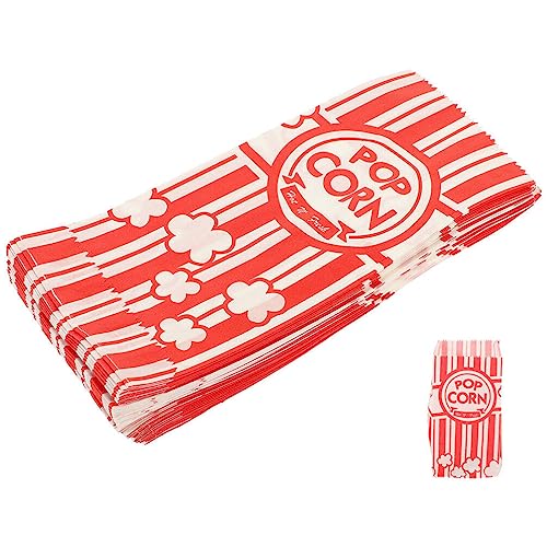 iplusmile Food Containers Popcorn Bags 20pcs Carnival Paper Popcorn Bags Snack Bags Individual Servings Popcorn Machine Accessories for Popcorn Bars Movie Nights Concessions