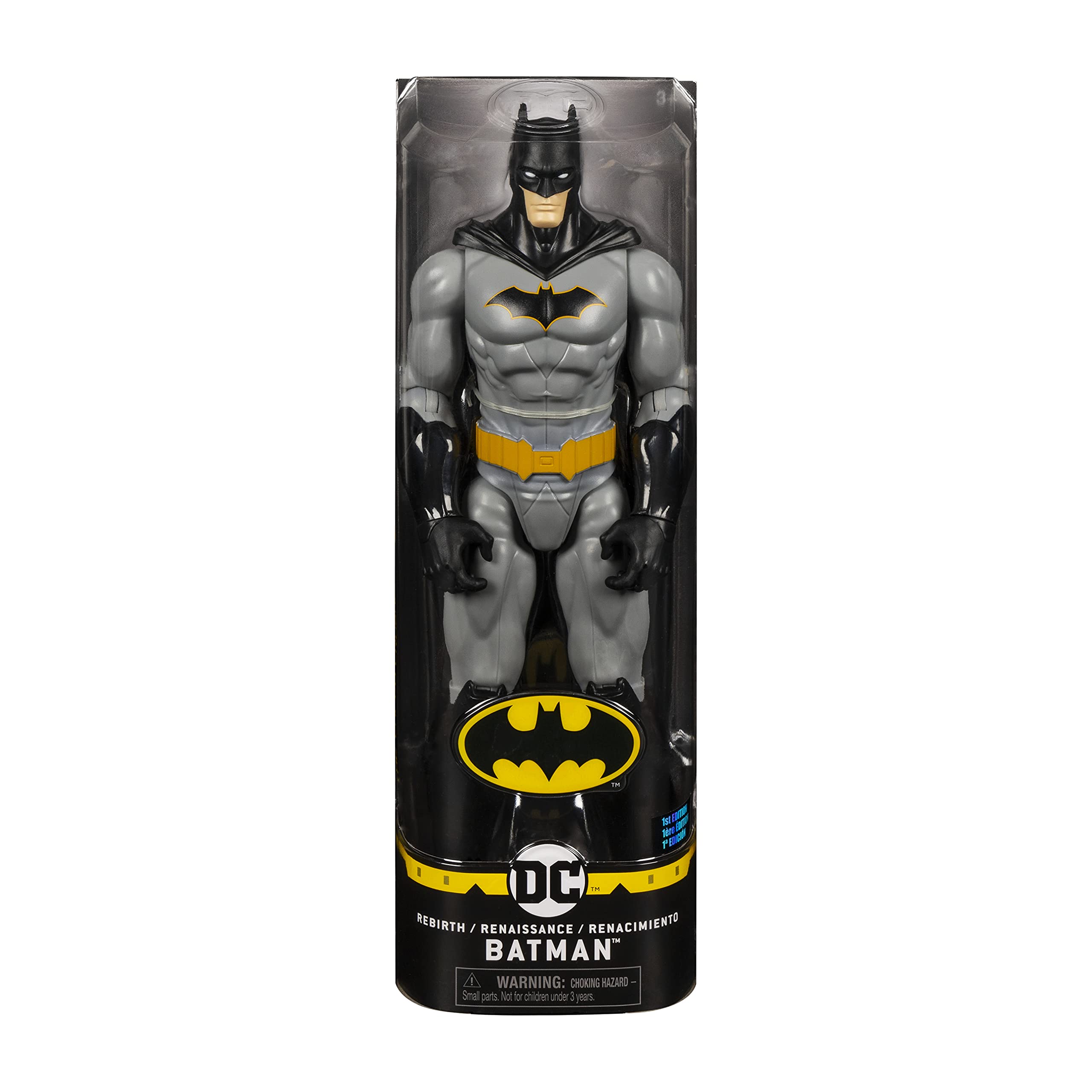 DC, Batman 12-inch Rebirth Action Figure, Kids Toys for Boys Aged 3 and up