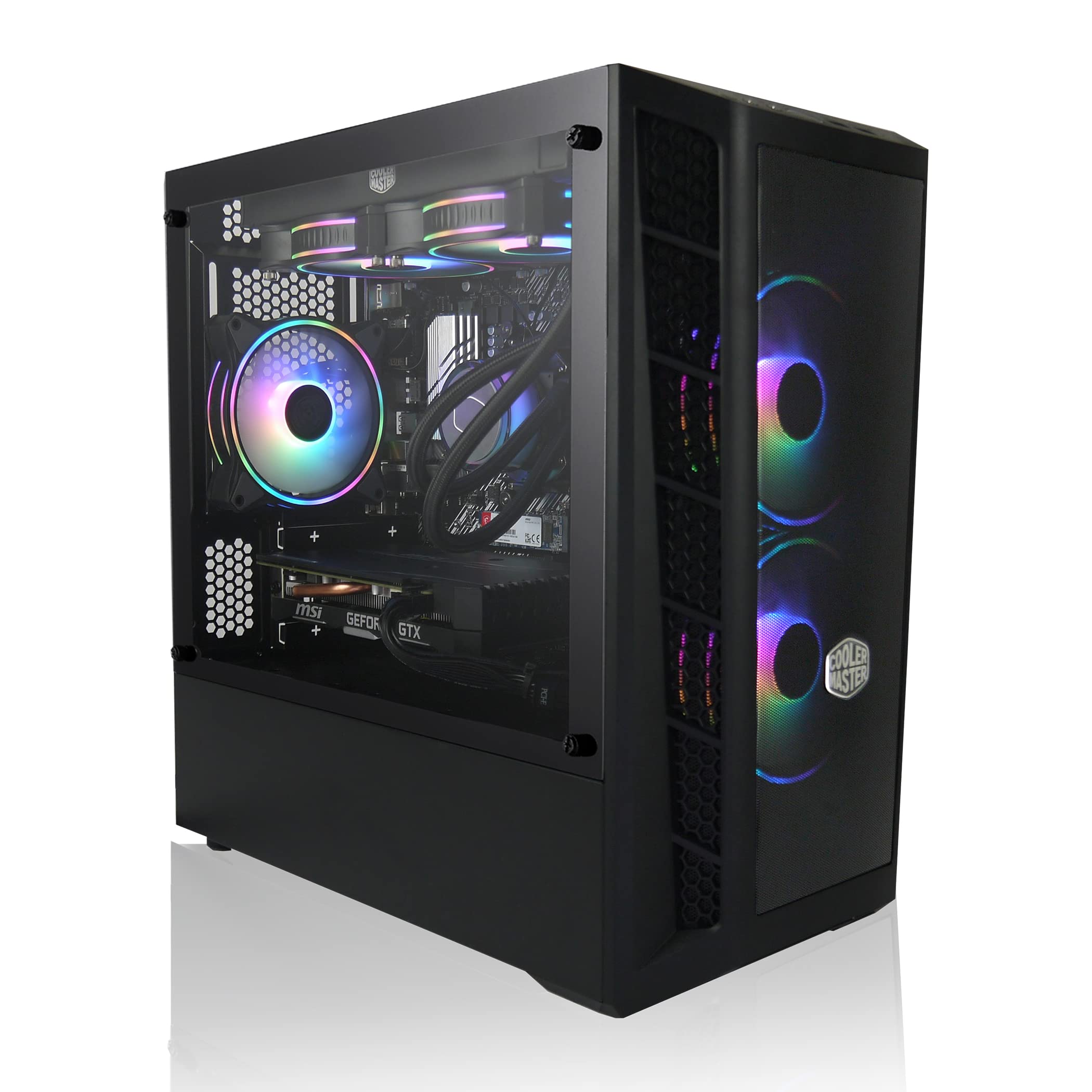 AVGPC Quiet Series Gaming PC Intel Core i5 Core 12400F 6 Cores Up to 4.4 GHz Turbo, 16GB DDR4, GeForce RTX 3060 12GB, 1TB NVME M.2 SSD, WiFi AC, Windows 10…