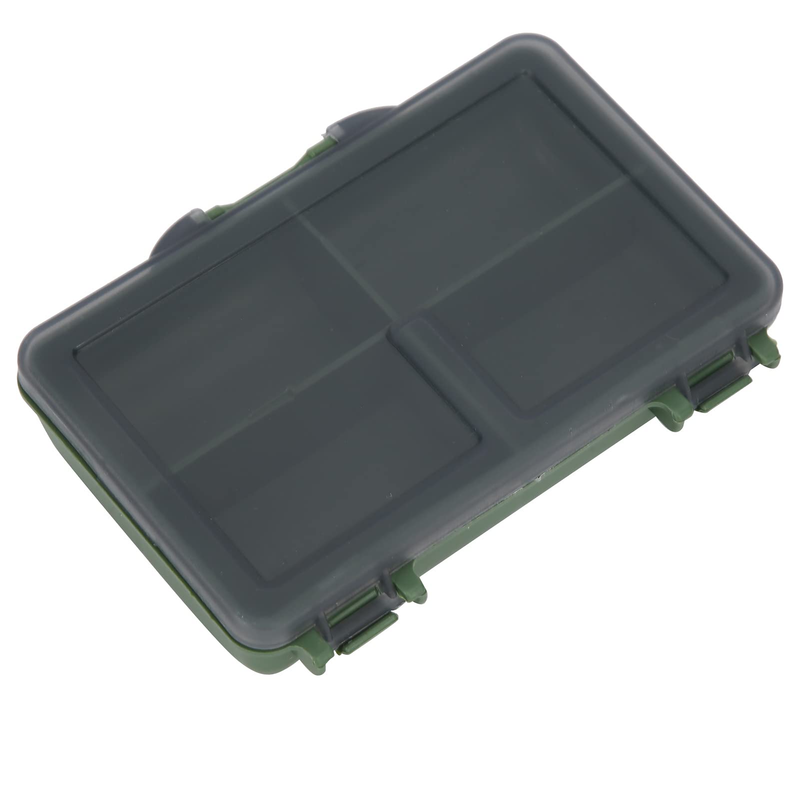 Bait Storage Case, Fishing Lure Boxes Fishing Accessory Box PP Plastic Fishing Tackle Accessory Box for Fishing(4 Cells)