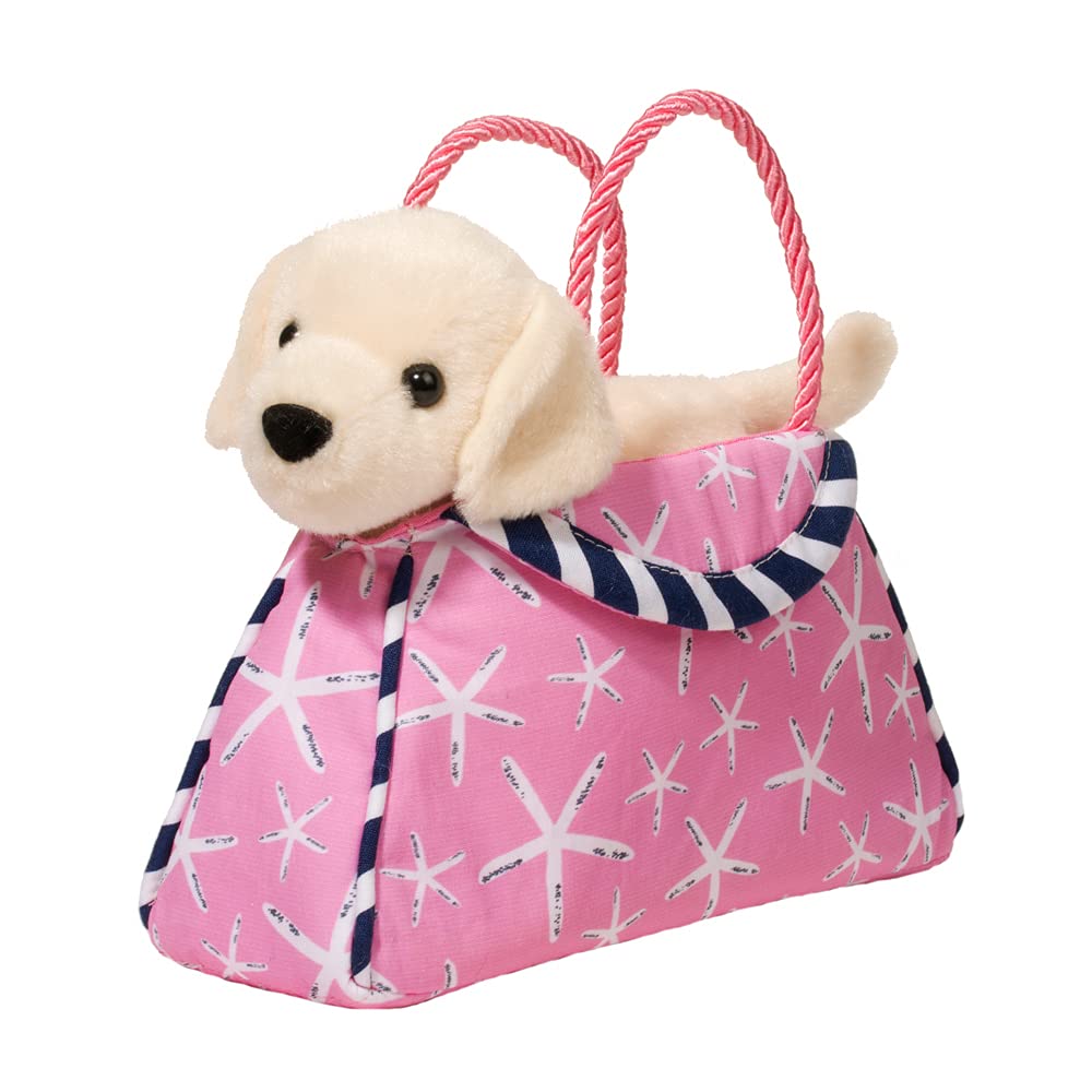 Douglas Sea Star Sassy Sak with Yellow Lab Plush Stuffed Animal