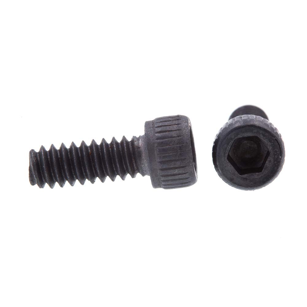 Prime-Line 9177175 Socket Head Cap Screws, Hex (Allen) Drive, #6-32 X 3/8 in, Black Oxide (25 Pack)