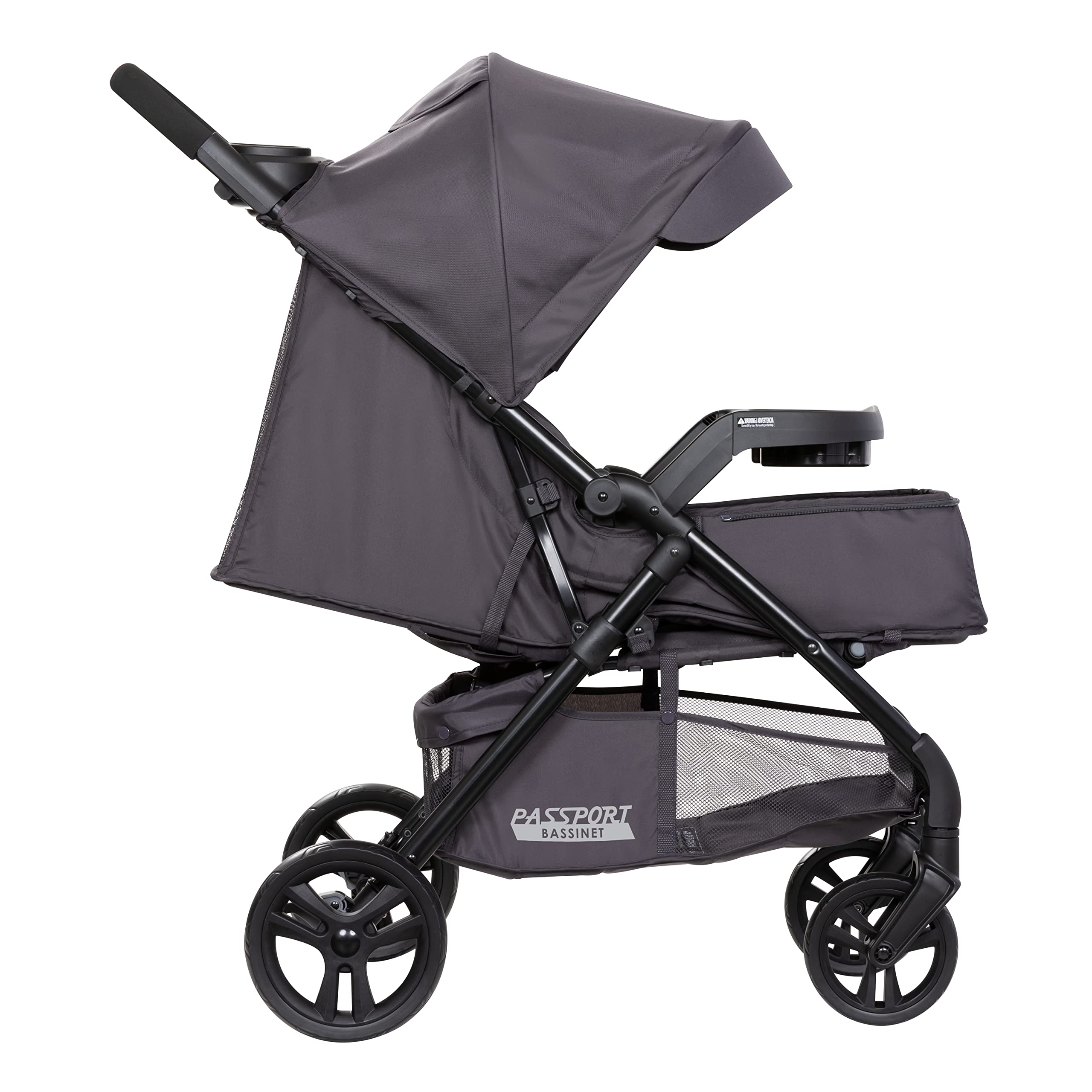 Baby Trend PassportĀ® Carriage Stroller, Silver Sky
