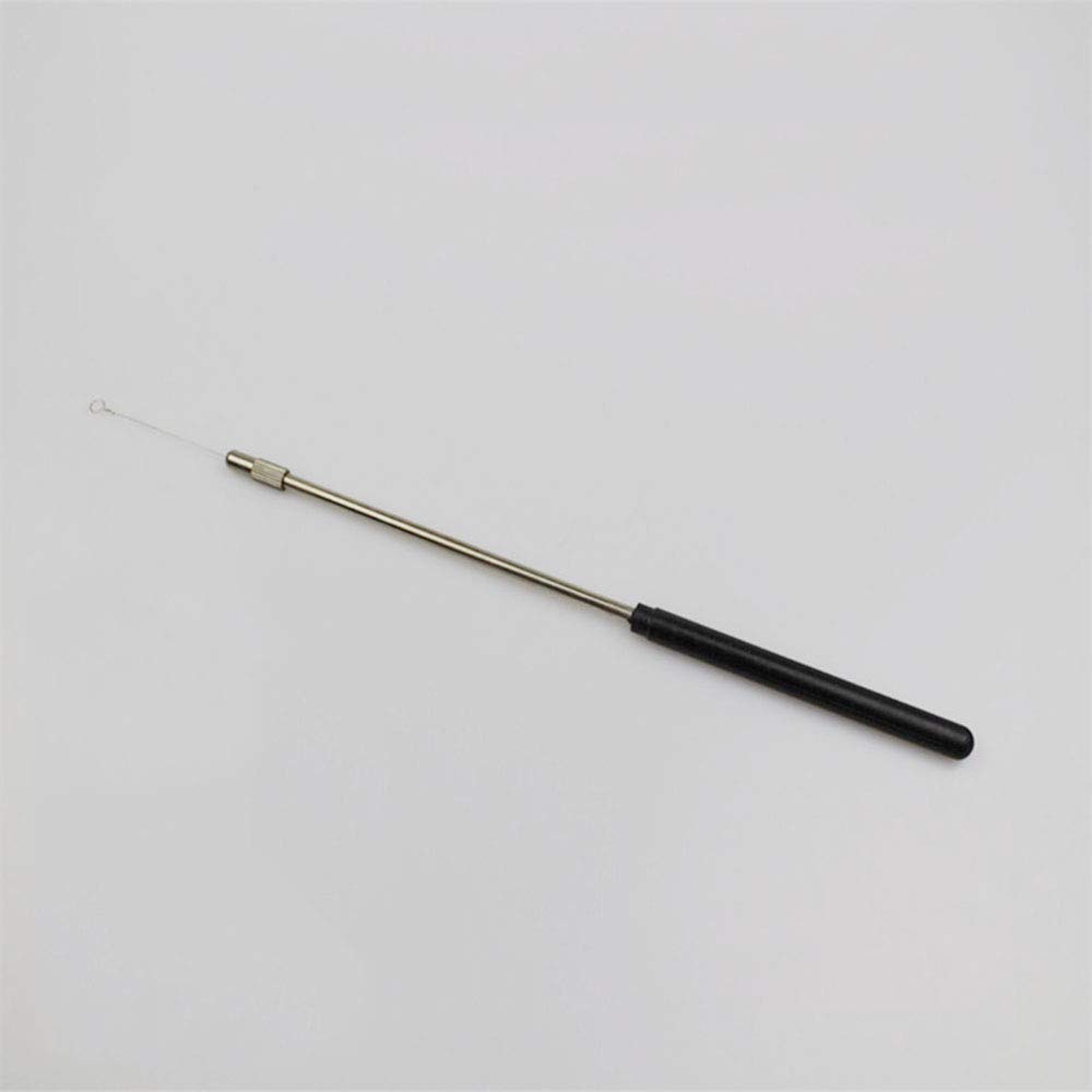 E-outstanding Reusable Inoculating Loop Inoculating Rod Kit Laboratory Research Teaching Tools (5pcs 3mm Inoculating Ring + 5pcs 4mm Inoculating Ring + 1 Piece Inoculating Rod)