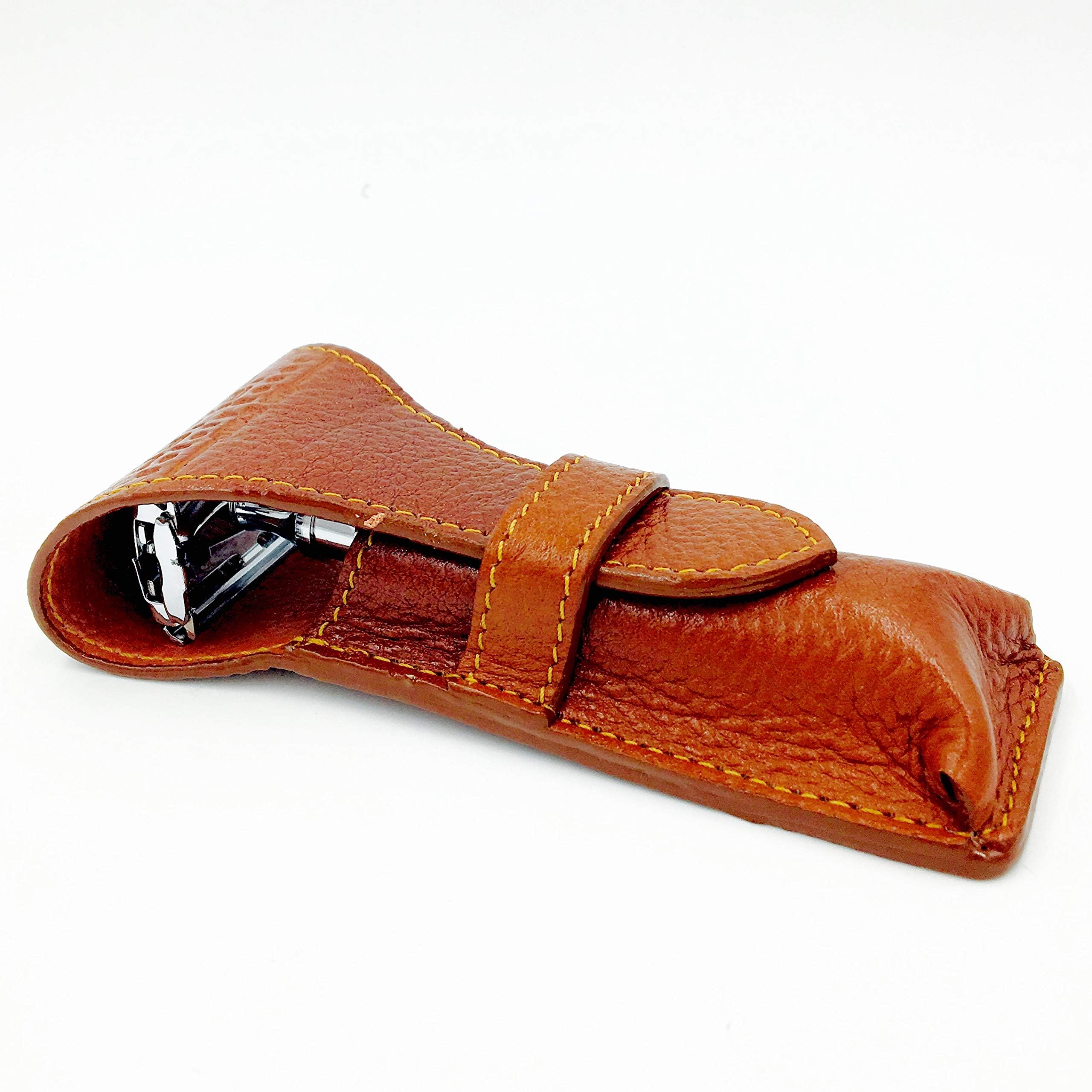 Parker Genuine Leather Razor Protective Travel Case