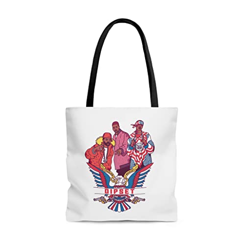 Dipset Aesthetic Forever Tote Bag for Women and Men Beach Bag Shopping Bags School Shoulder Bag Reusable Grocery Bags